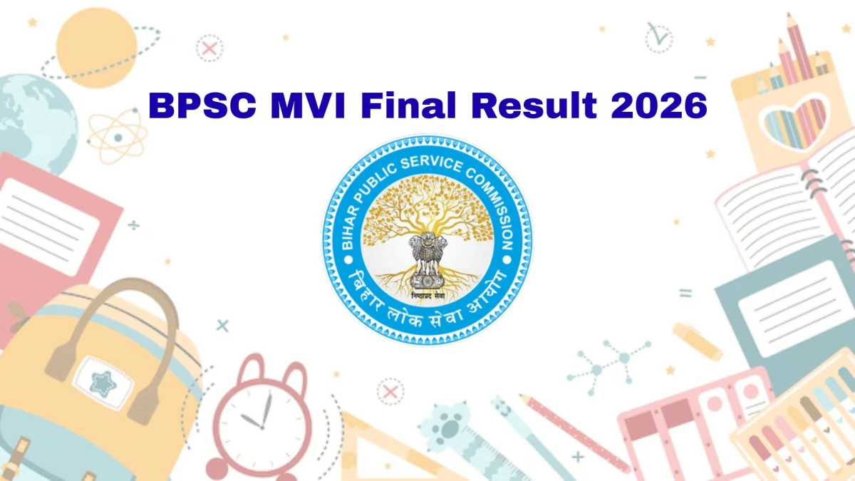 BPSC MVI Result 2026 OUT at bpsc.bihar.gov.in - Download Link Here