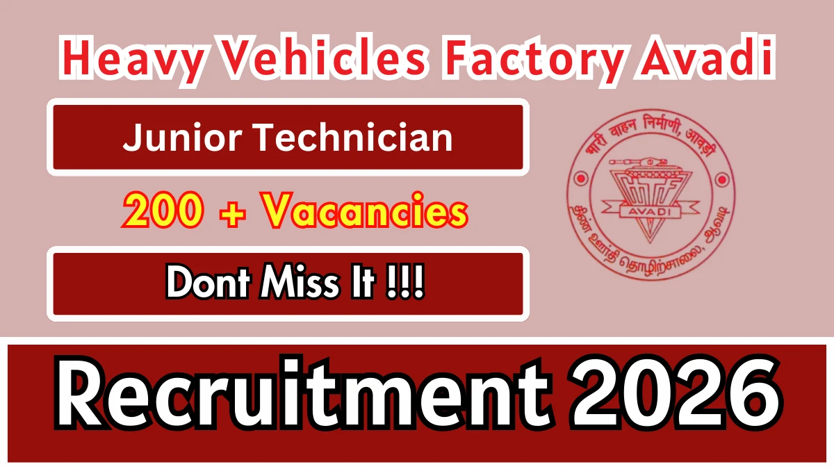 HCL Junior Technician Recruitment 2026: Apply for 220 Posts