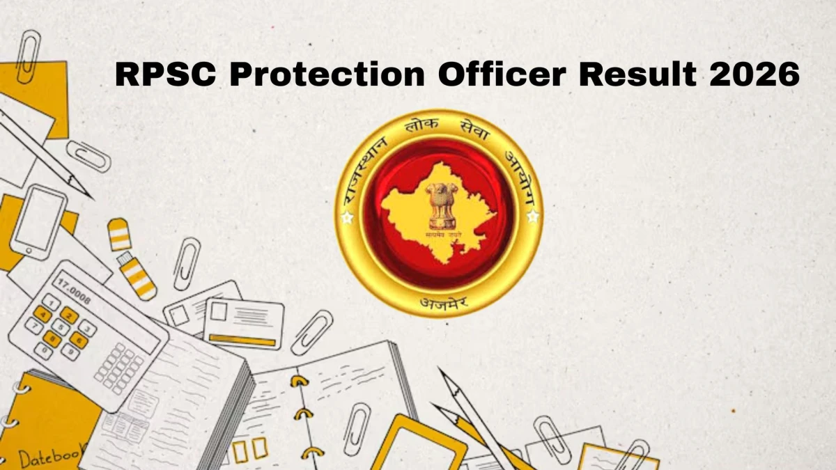 RPSC PO Result 2026 OUT at rpsc.rajasthan.gov.in - Download Link Here